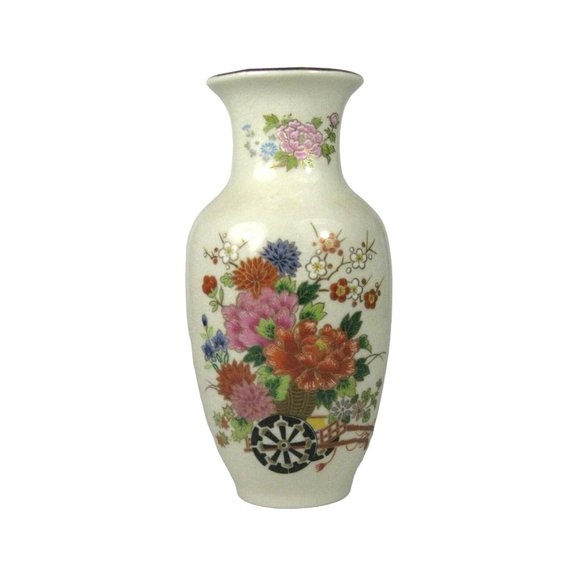 Artmark | Accents | Artmark Original Vase Floral Basket Cart 6 Inch ...